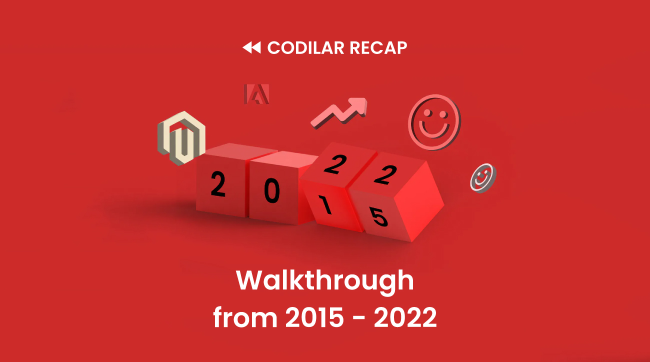 Codilar Recap: Walkthrough From 2015 To 2022