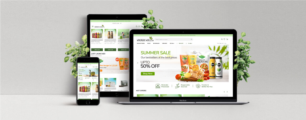 Wingreens | Codilar - Digital Commerce Agency