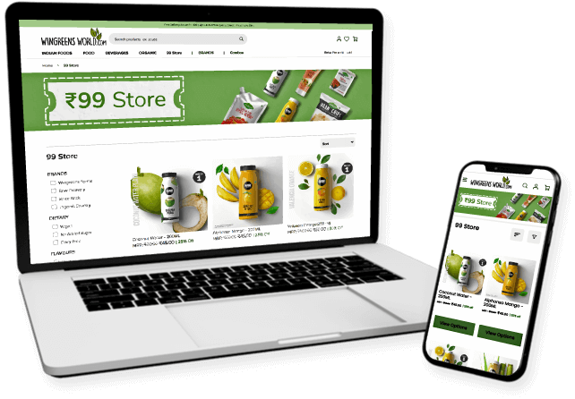 Wingreens | Codilar - Digital Commerce Agency